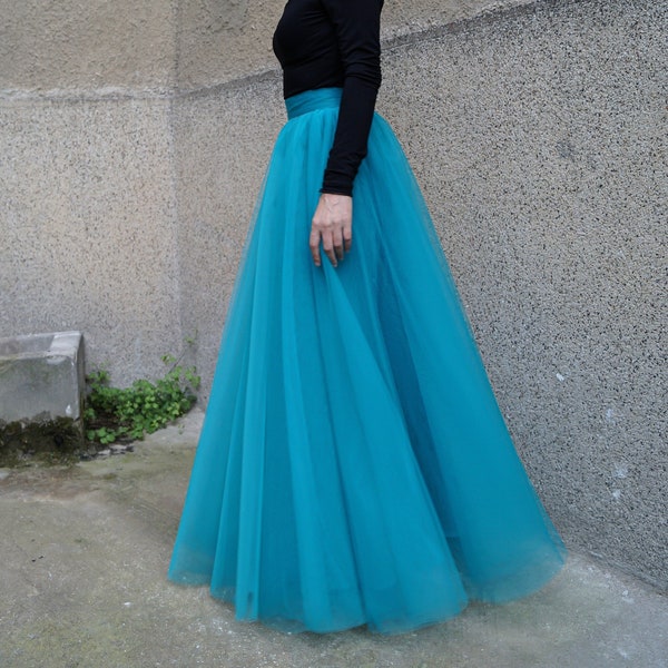 Full Tulle Skirt - Etsy