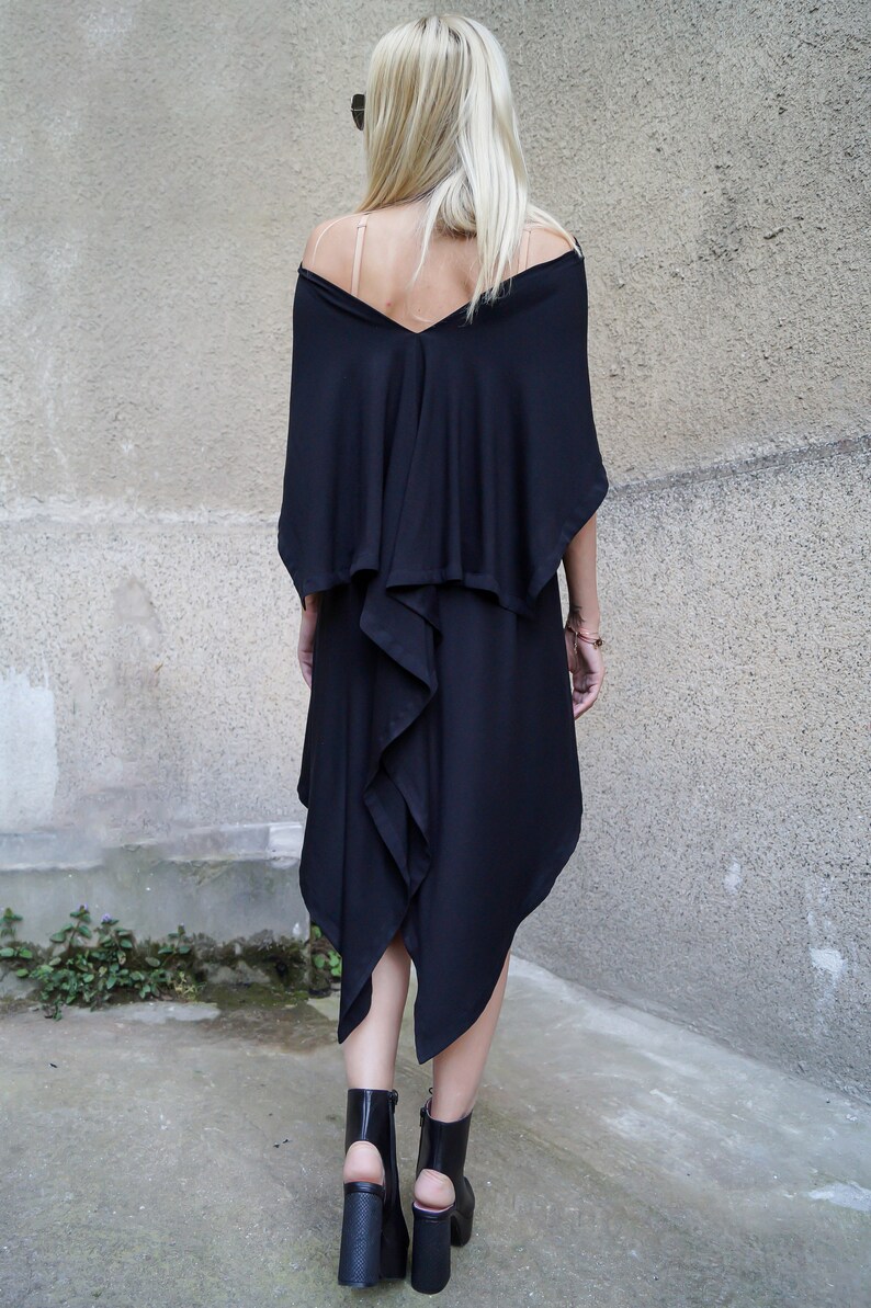 Convertible Dress/cape Dress/cape Back Dress/oversized Top/extravagant ...