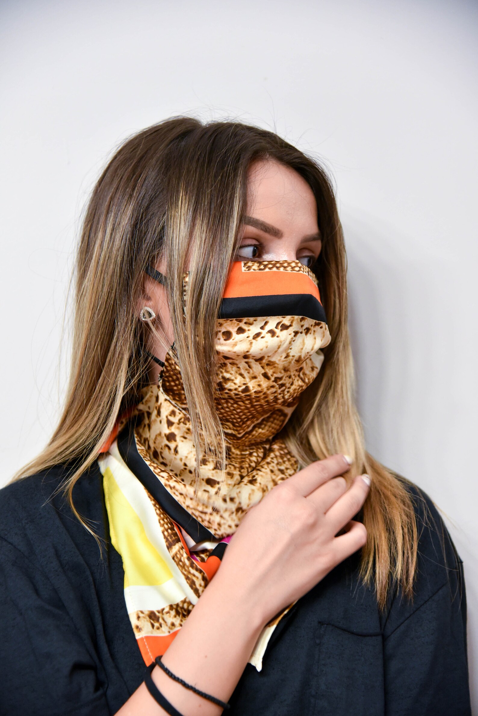 Long Face Mask /activity Accessory/washable Mask/reusable - Etsy