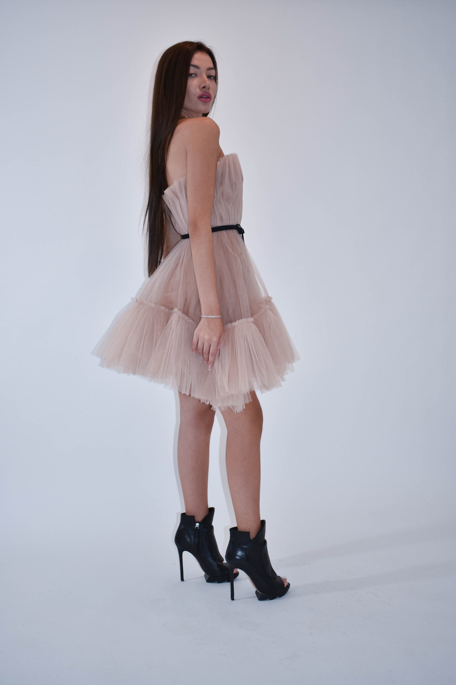 Women Tulle Dress/tutu Dress/layered Dress/wedding Dress/ruffle Dress ...