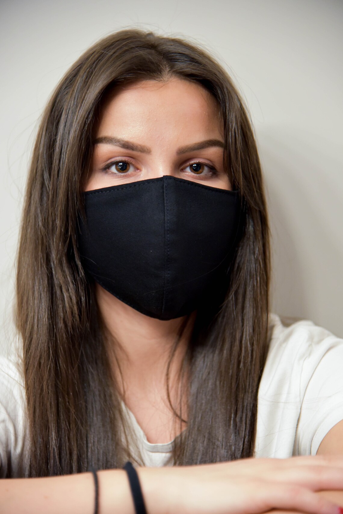 Black Face Mask With Filter/activity Accessory/washable | Etsy