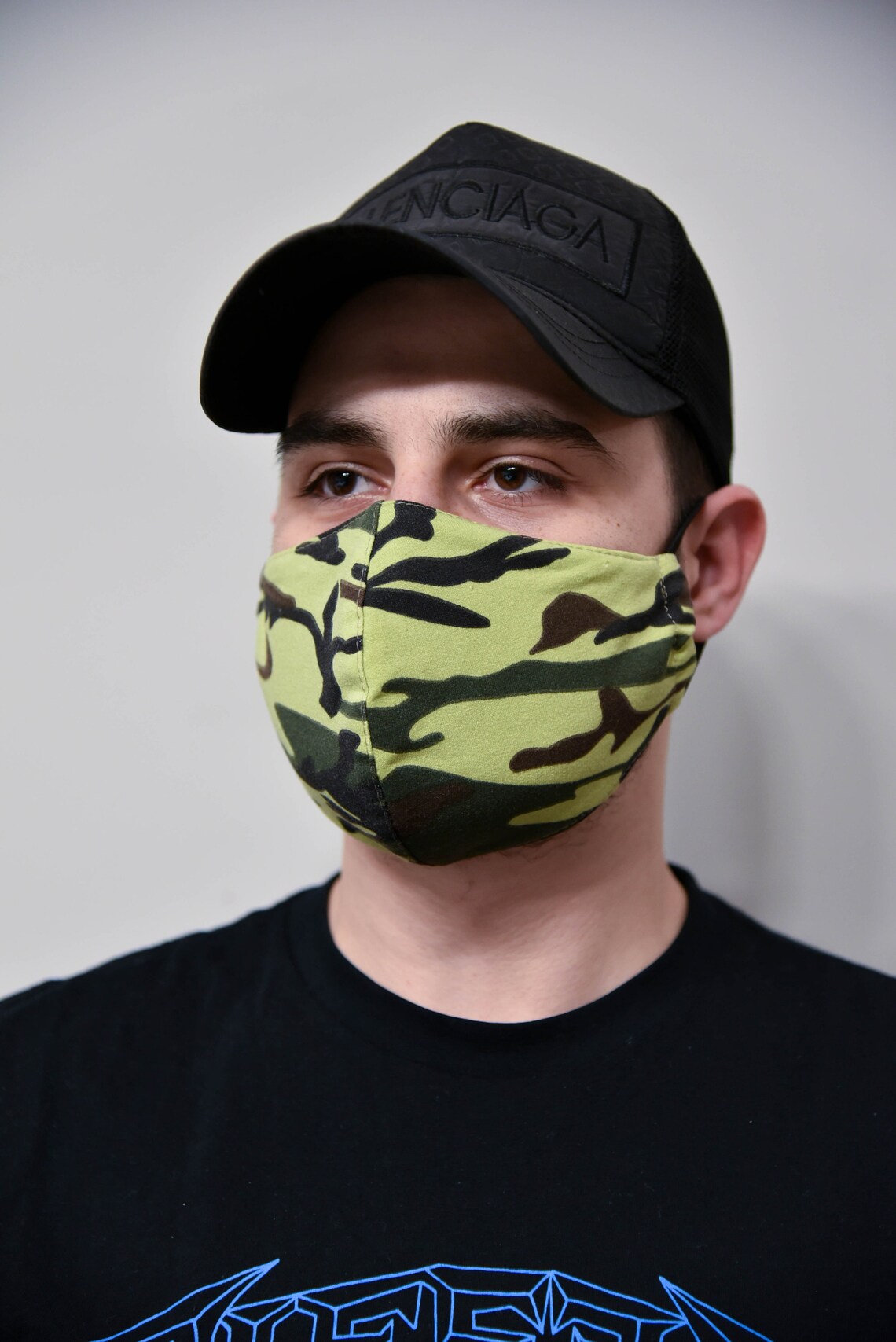 Camouflage Mask With Filter/activity Face Mask/washable | Etsy