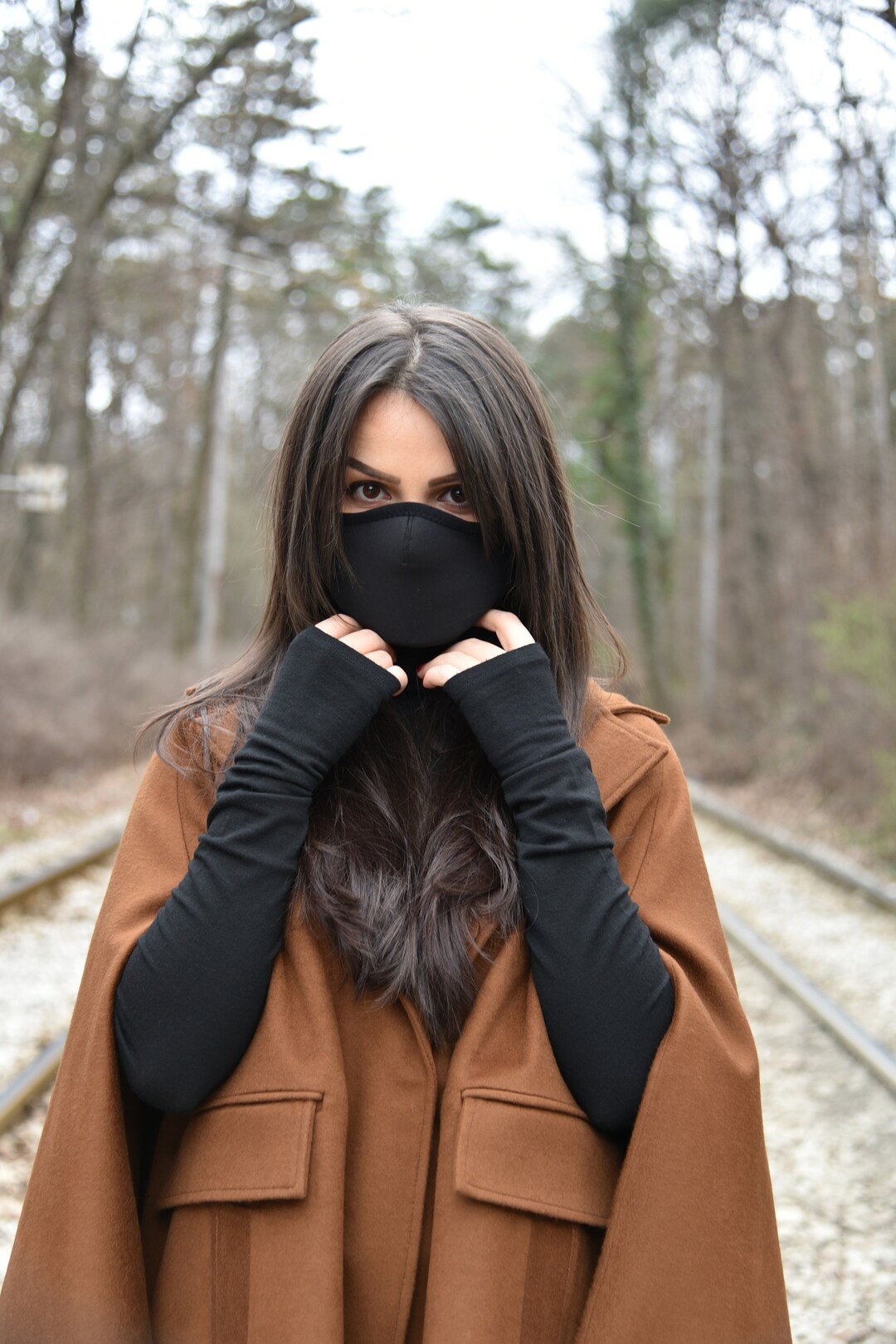 Face Mask With Filter/black Mask/face Washable Mask/reusable Activity ...