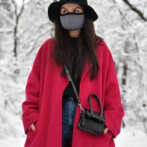 Face Mask With Filter/red Mask/activity Mask/face Washable Mask ...