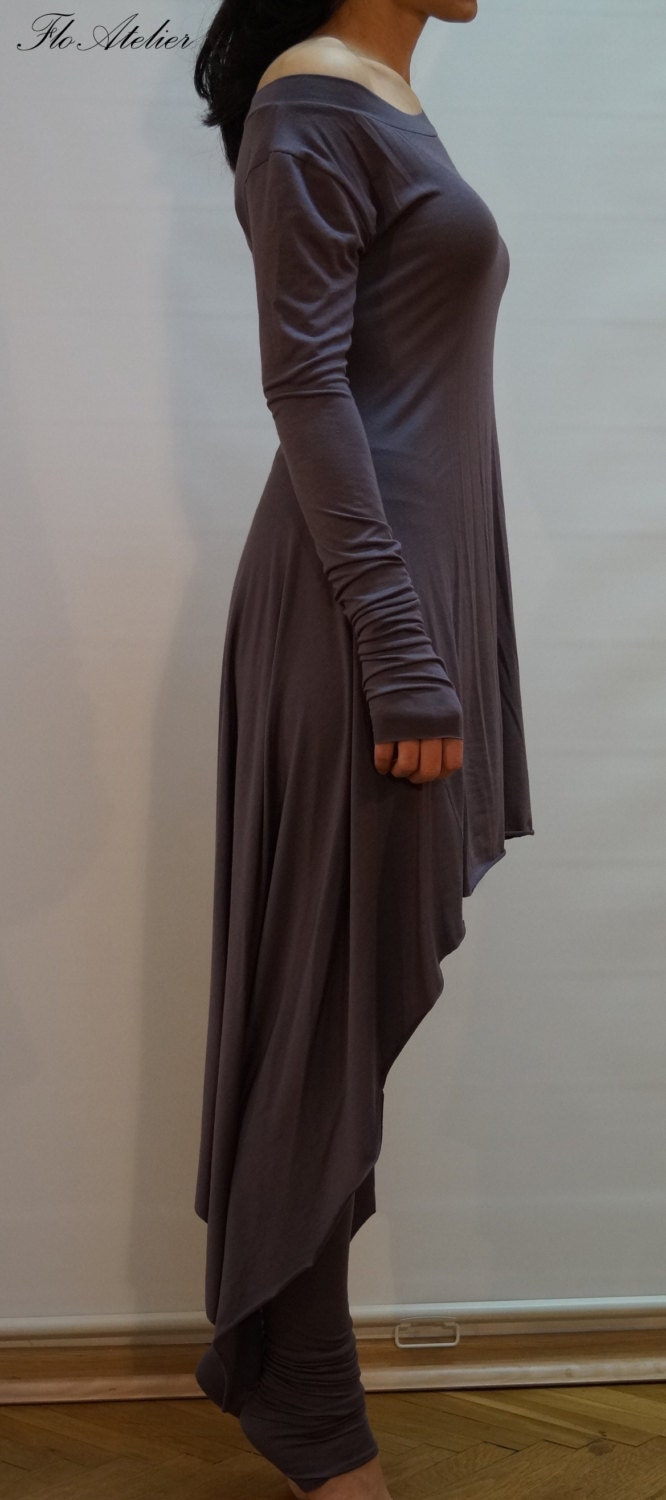Asymmetrical Maxi Tunic/ Summer Long Top/asymmetrical Dress/ Summer ...