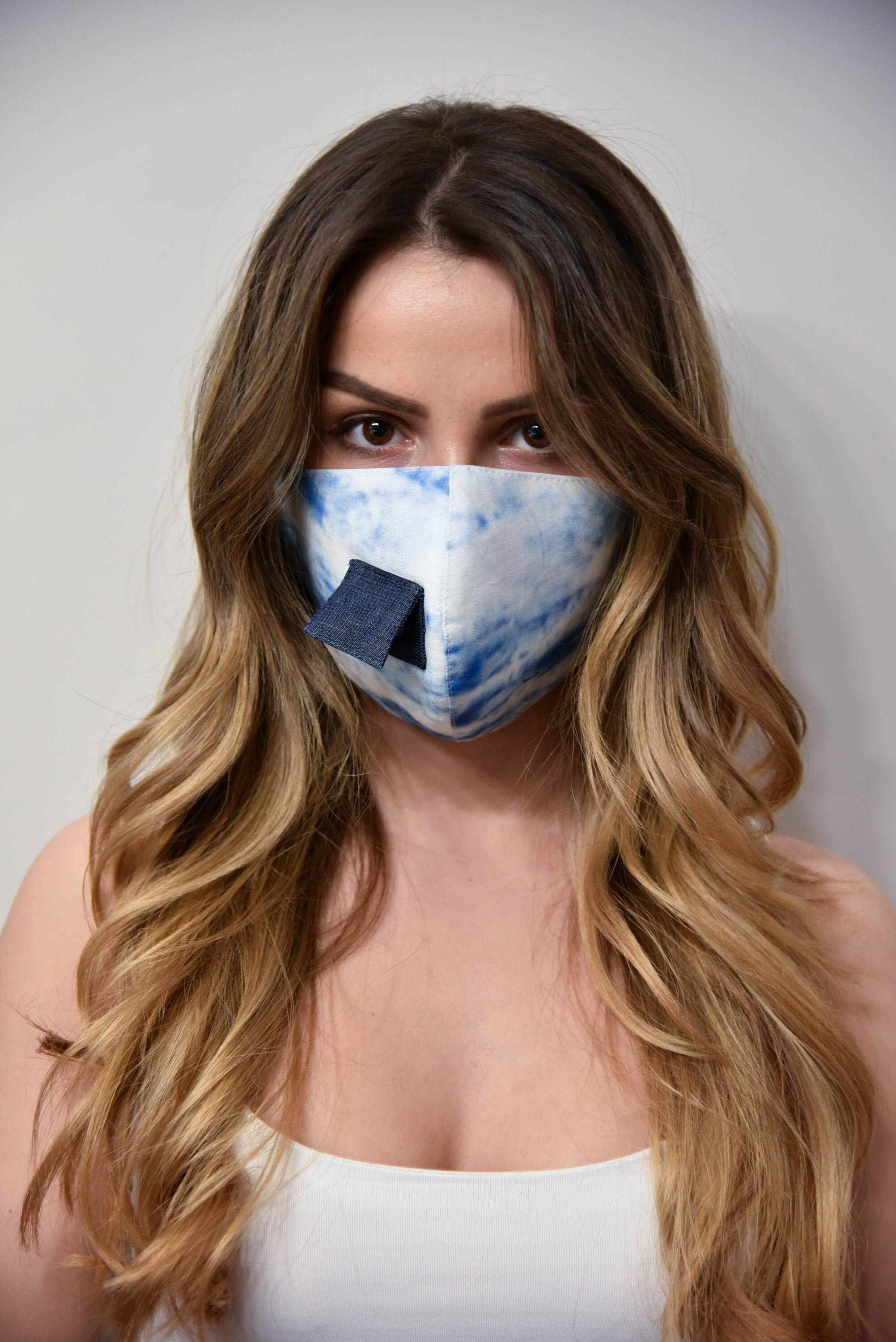 Face Mask with Slit/Face Mask with Opening/Washable | Etsy