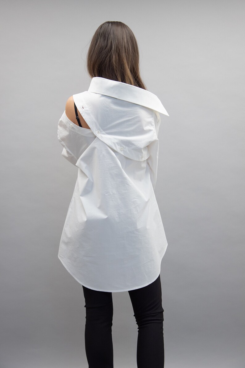 Oversized Convertible Shirt/handmade Detachable - Etsy