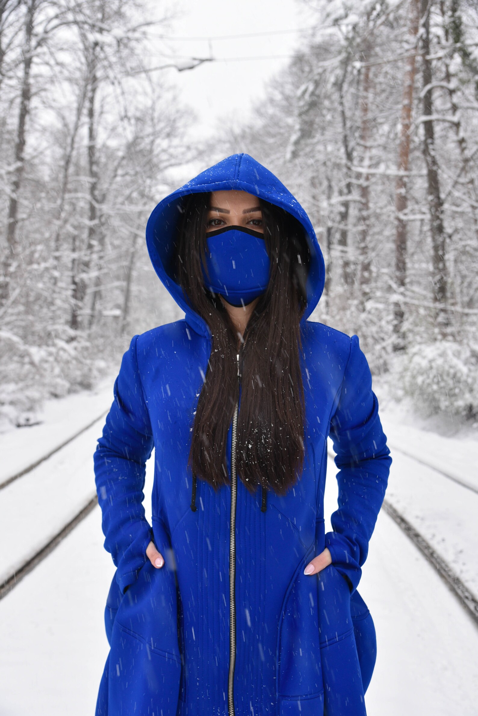 Face Mask With Filter/blue Mask/activity Mask/face Washable - Etsy