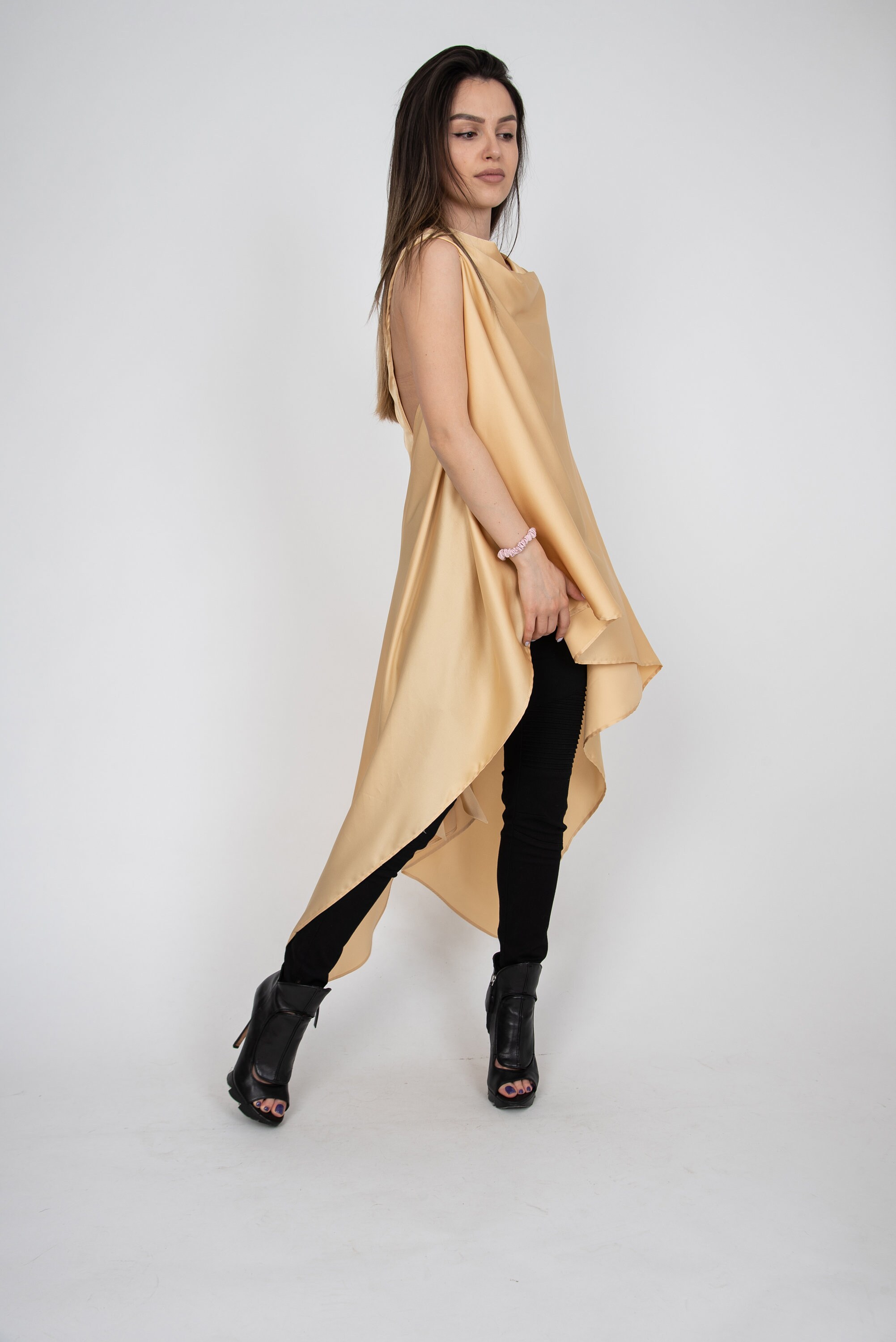 Loose Summer Tunic/asymmetrical Tunic/summer Flowy Top/extravagant ...