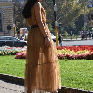 Women Tulle Dress/tutu Dress/layered Dress/wedding Dress/ruffle Dress ...