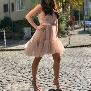 Women Tulle Dress/tutu Dress/layered Dress/wedding Dress/ruffle Dress ...