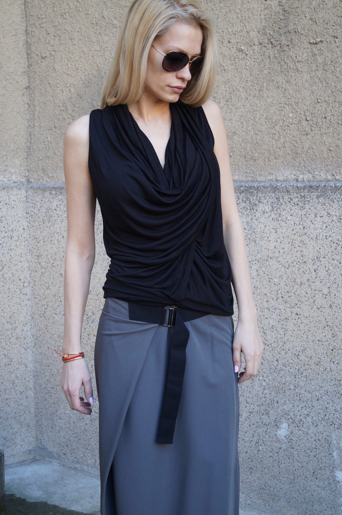 Twisted Top/loose Blouse/oversized Twisted Top/extravagant Top/daywear ...