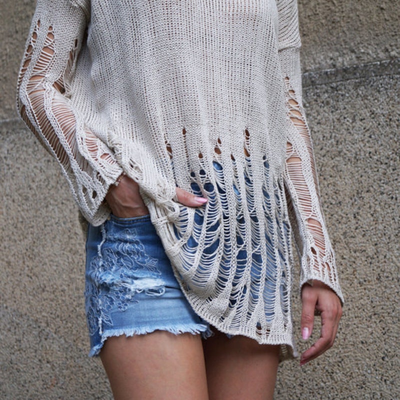 Distressed Clothing - Etsy