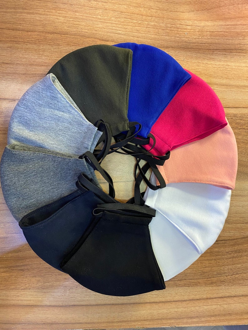 Black Face Mask With Filter/activity Mask/washable - Etsy