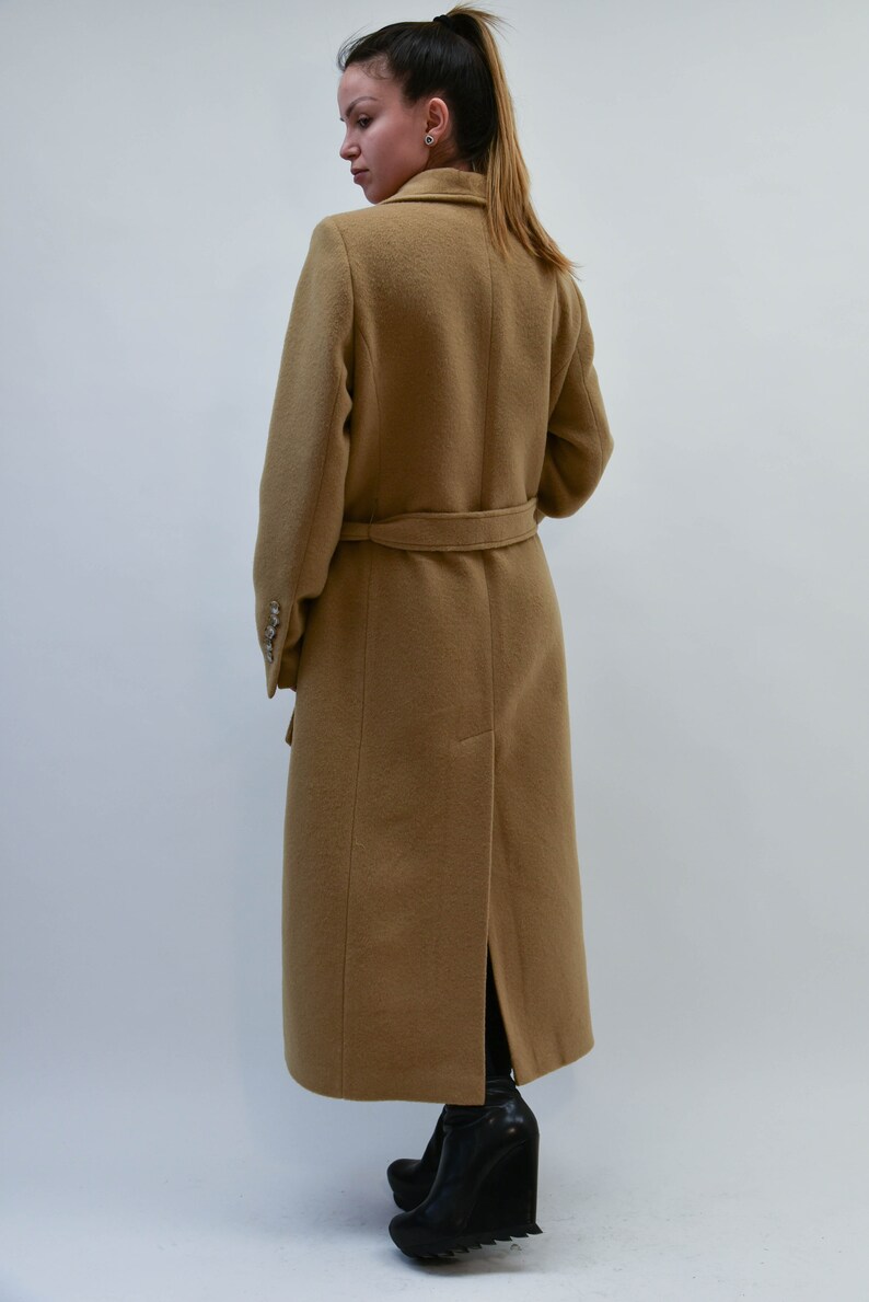 Handmade Wool Coat/Winter Coat/Cashmere Wool Coat/Long Sleeve | Etsy