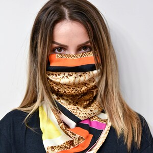 Long Face Mask /activity Accessory/washable Mask/reusable Washable Mask ...