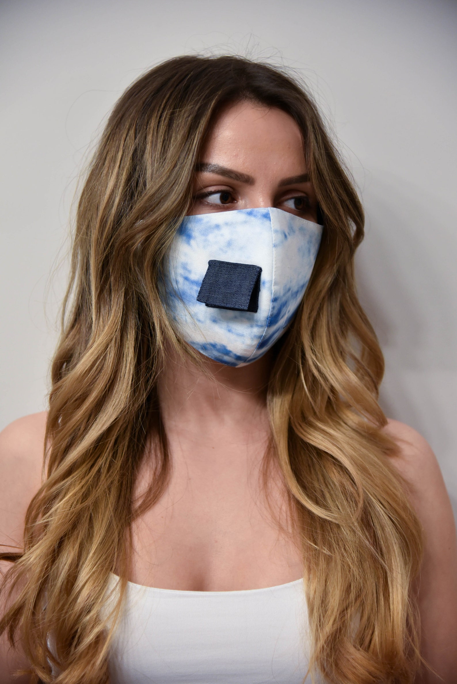 Face Mask with Slit/Face Mask with Opening/Washable | Etsy