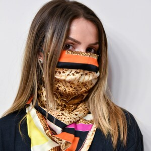 Long Face Mask /activity Accessory/washable Mask/reusable Washable Mask ...