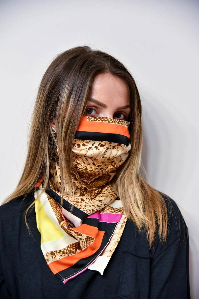Long Face Mask /activity Accessory/washable Mask/reusable - Etsy