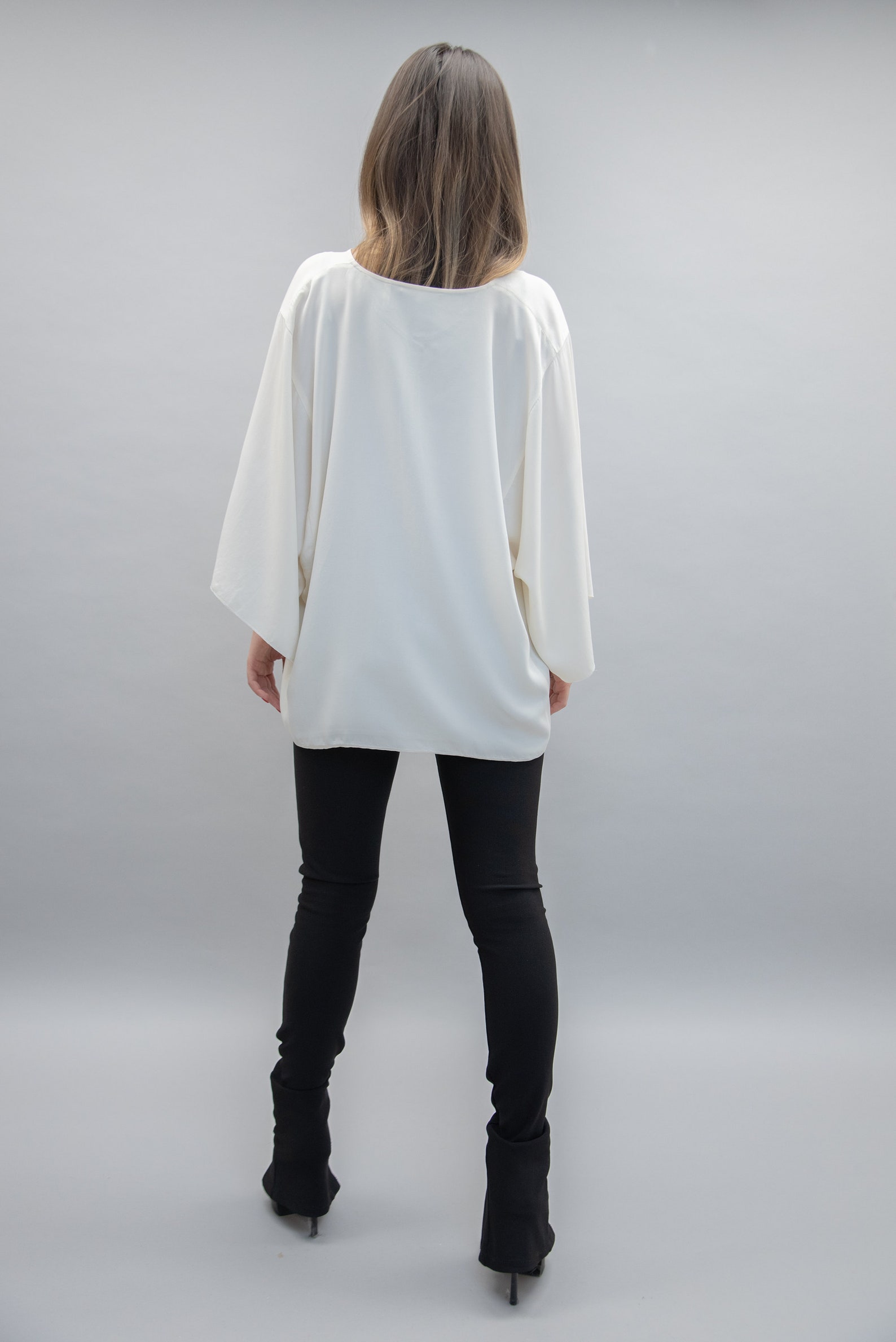 Handmade White Shirt/square Top/deep V Shirt/casual White - Etsy