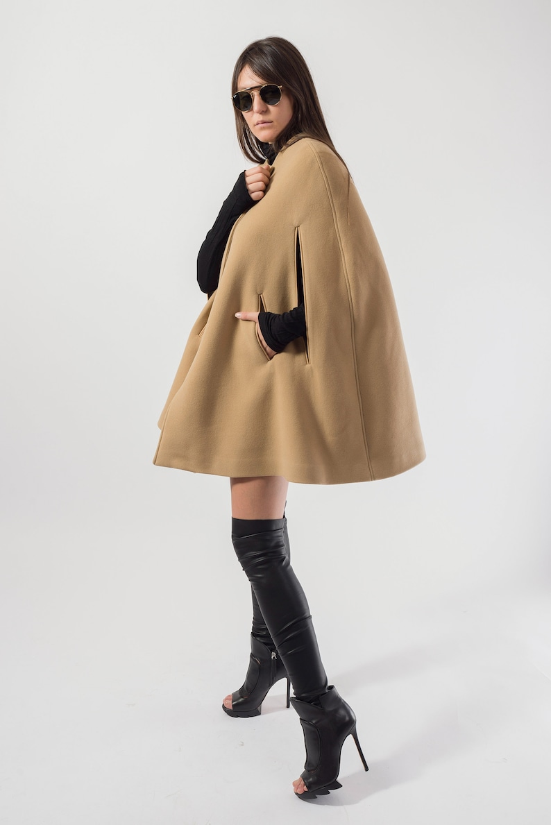 Winter Cape Coat/jacket for Women/wool Cape/cape | Etsy