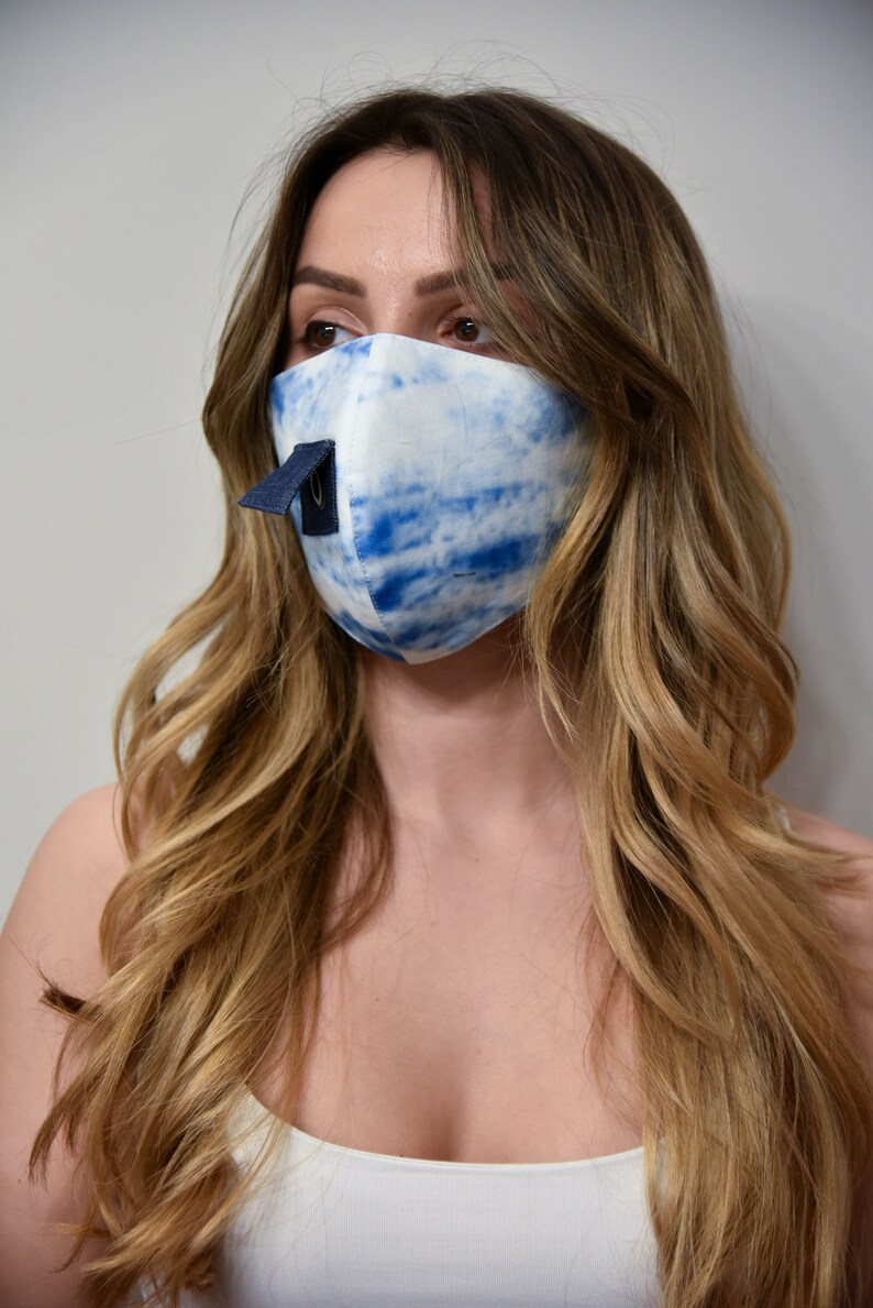 Face Mask With Slit/face Mask With Opening/washable - Etsy UK