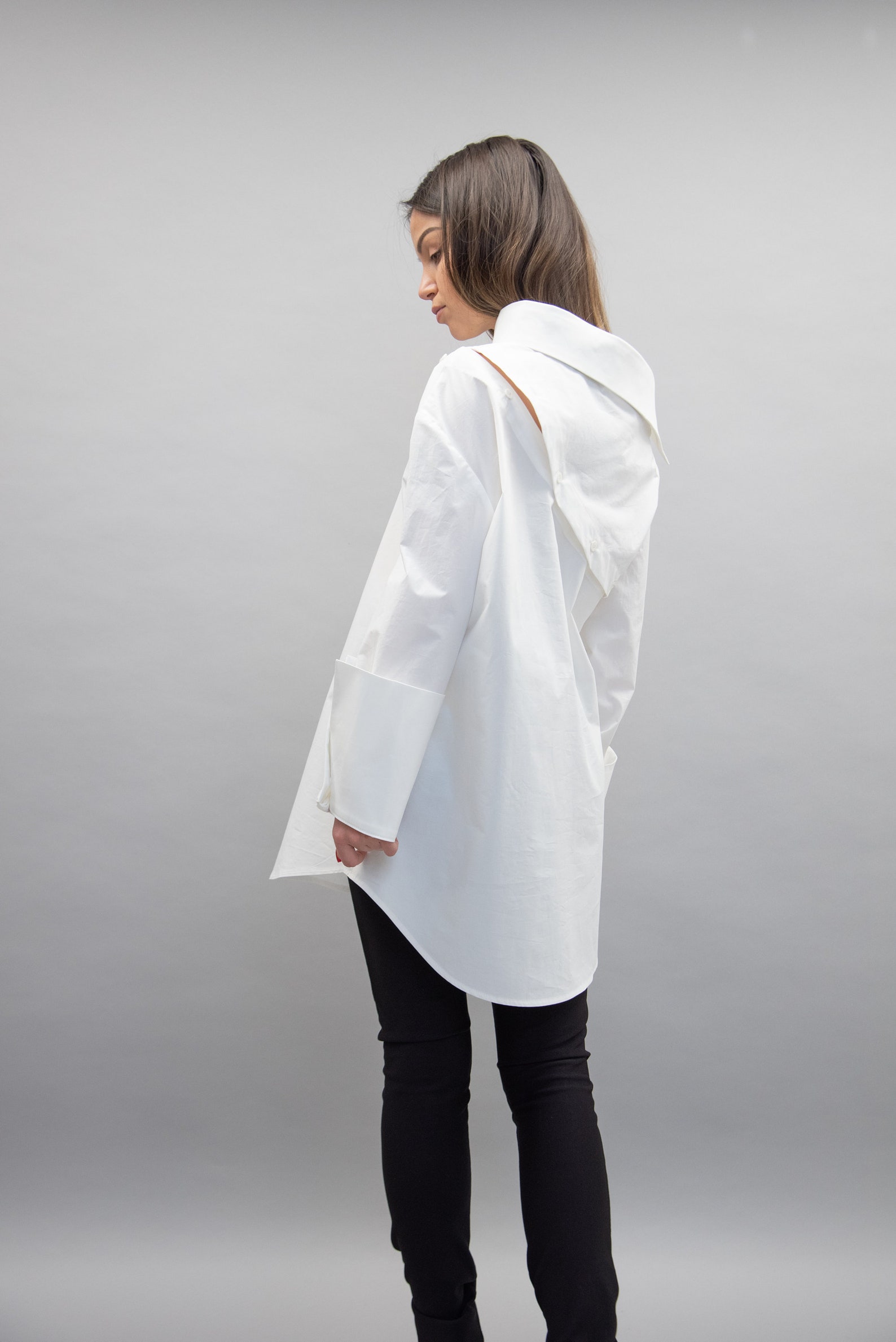 Oversized Convertible Shirt/handmade Detachable - Etsy