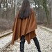 Collared Cape Coat/handmade Sleeveless Jacket/wool Cape/light - Etsy