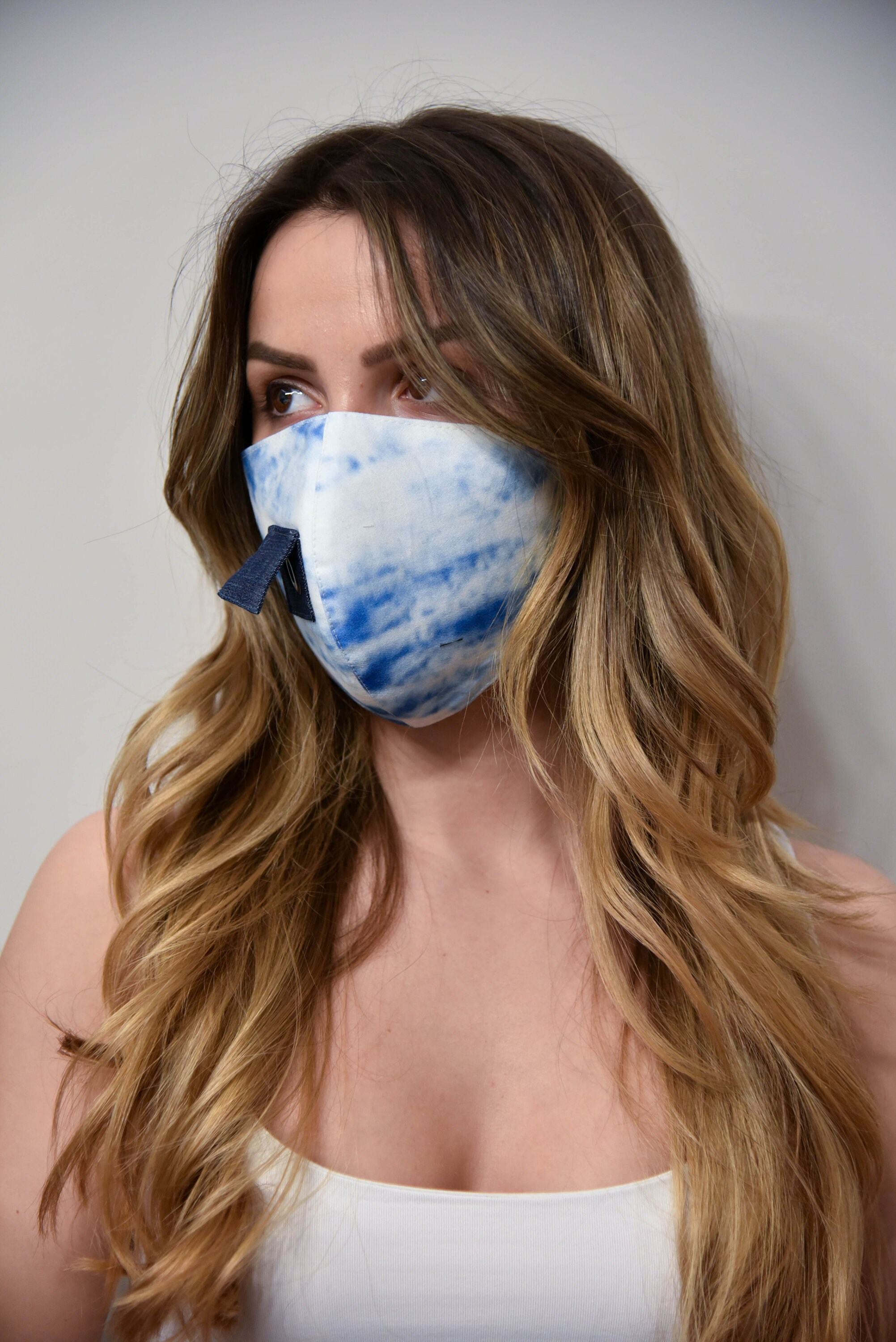 Face Mask with Slit/Face Mask with Opening/Washable | Etsy