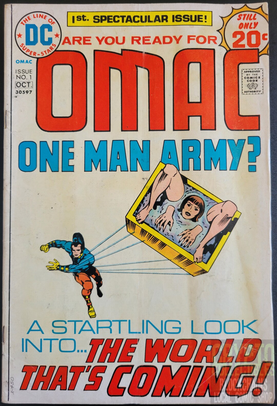 Omac #1 (1974) Comic Book - Etsy