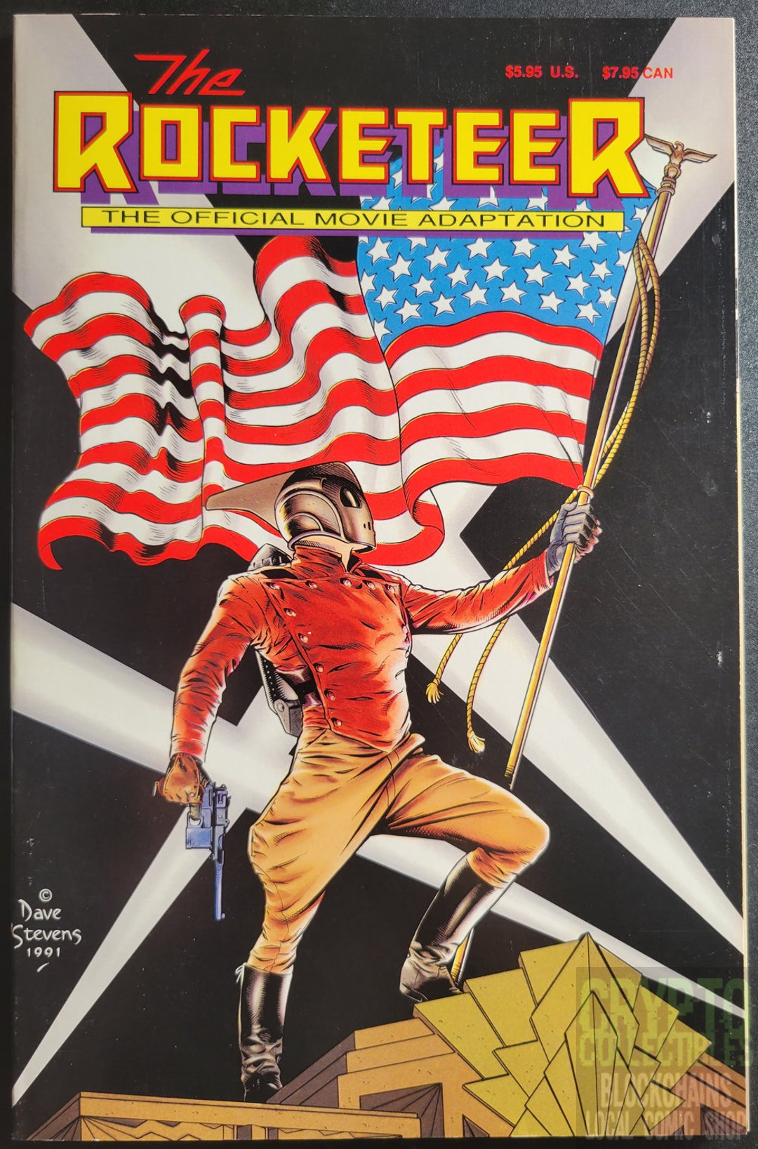 Rocketeer Official Movie Adaptation Comic 1 1991 Comic Book - Etsy