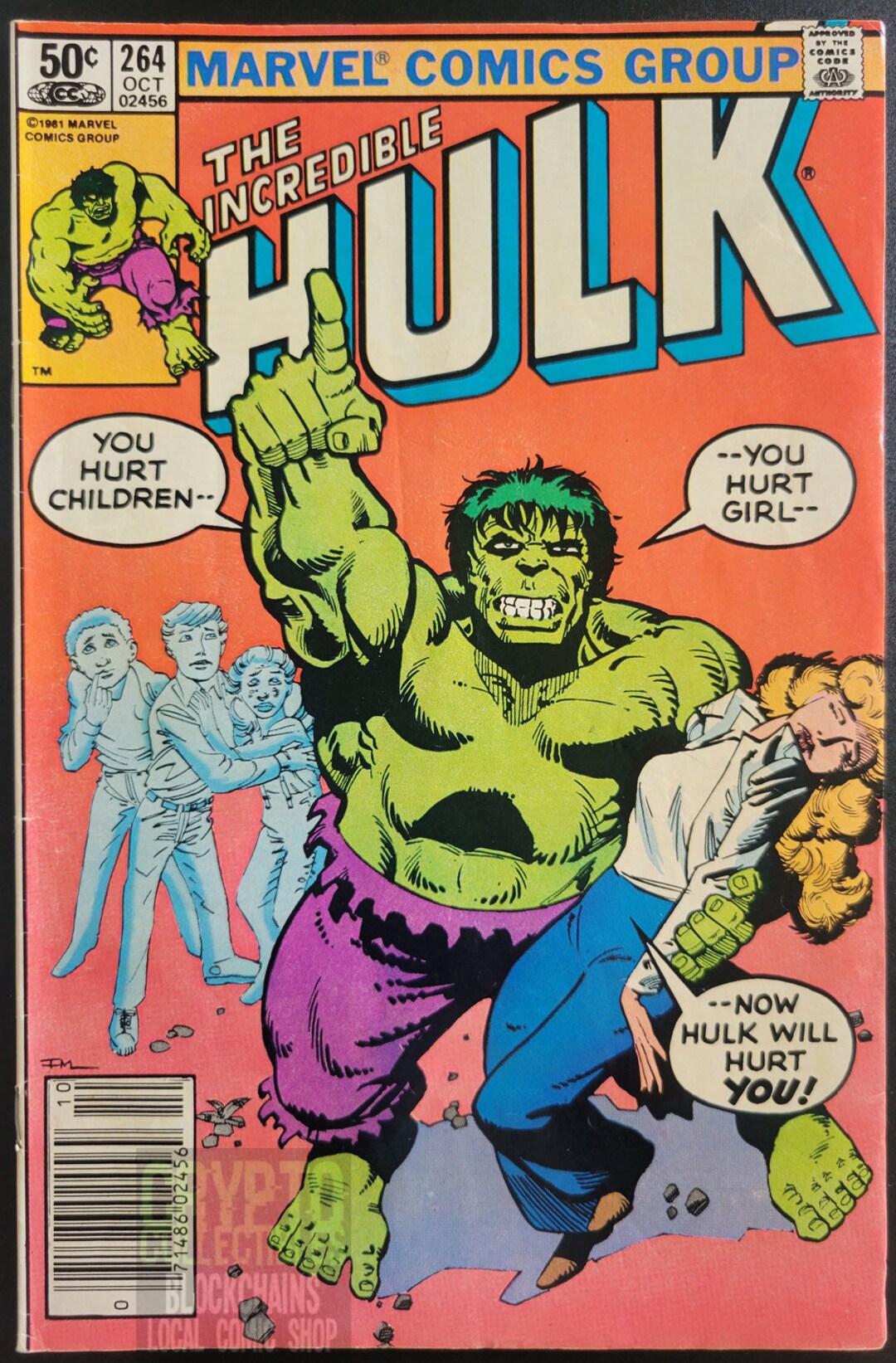 Incredible Hulk 264 1981 Comic Book - Etsy