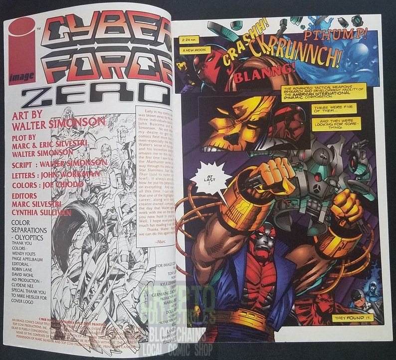 Cyberforce #0 & 1 (1992-1993) Comic Books - Etsy