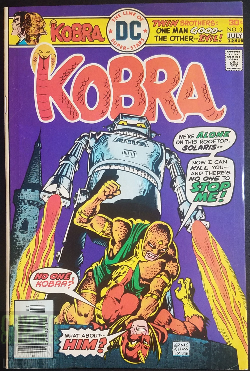 Kobra 1-5 1976 Comic Books | Etsy