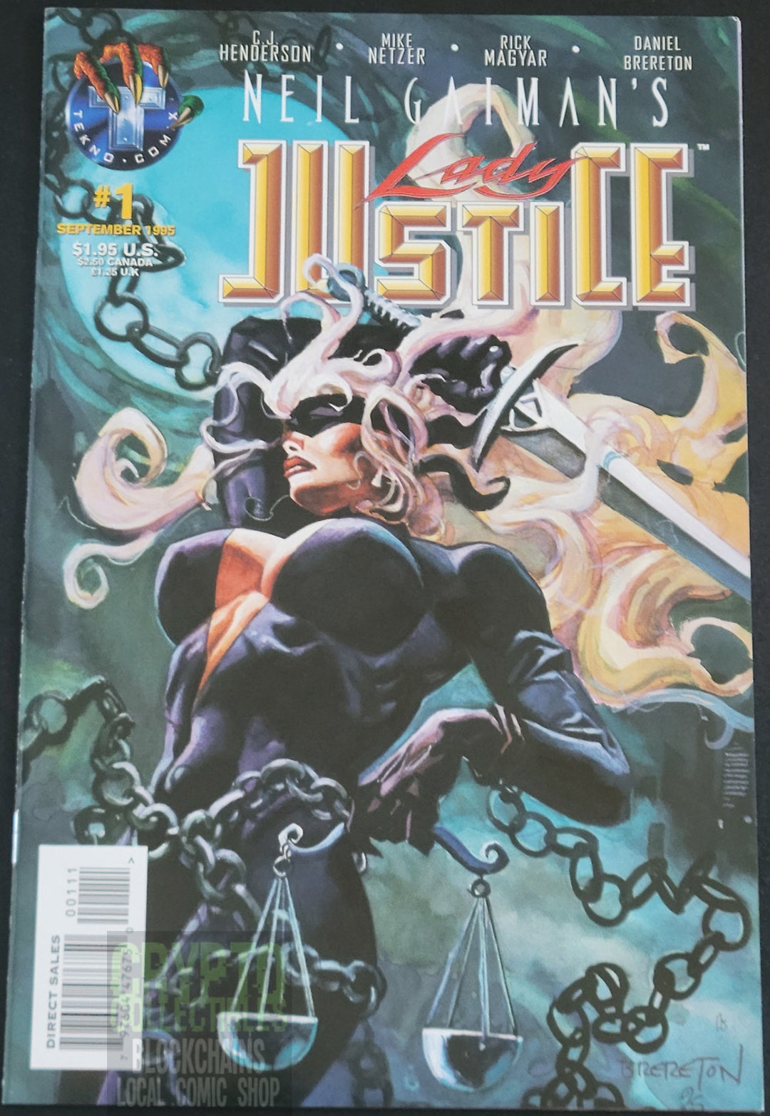 Lady Justice #1 (1995) Comic Book - Etsy