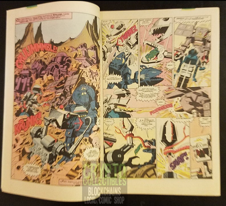 Robotix 1 1986 Comic Book - Etsy