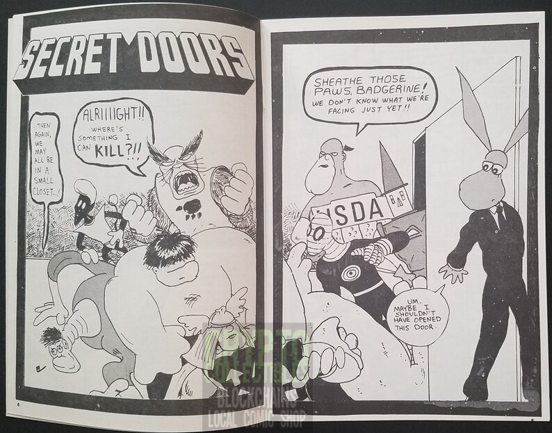 Secret Doors #1 (1986) Comic Book - Etsy