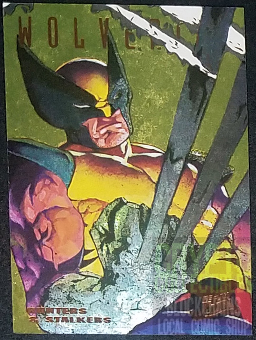 Wolverine Hunters & Stalkers From X-men Fleer Ultra 1995 Trading Card ...