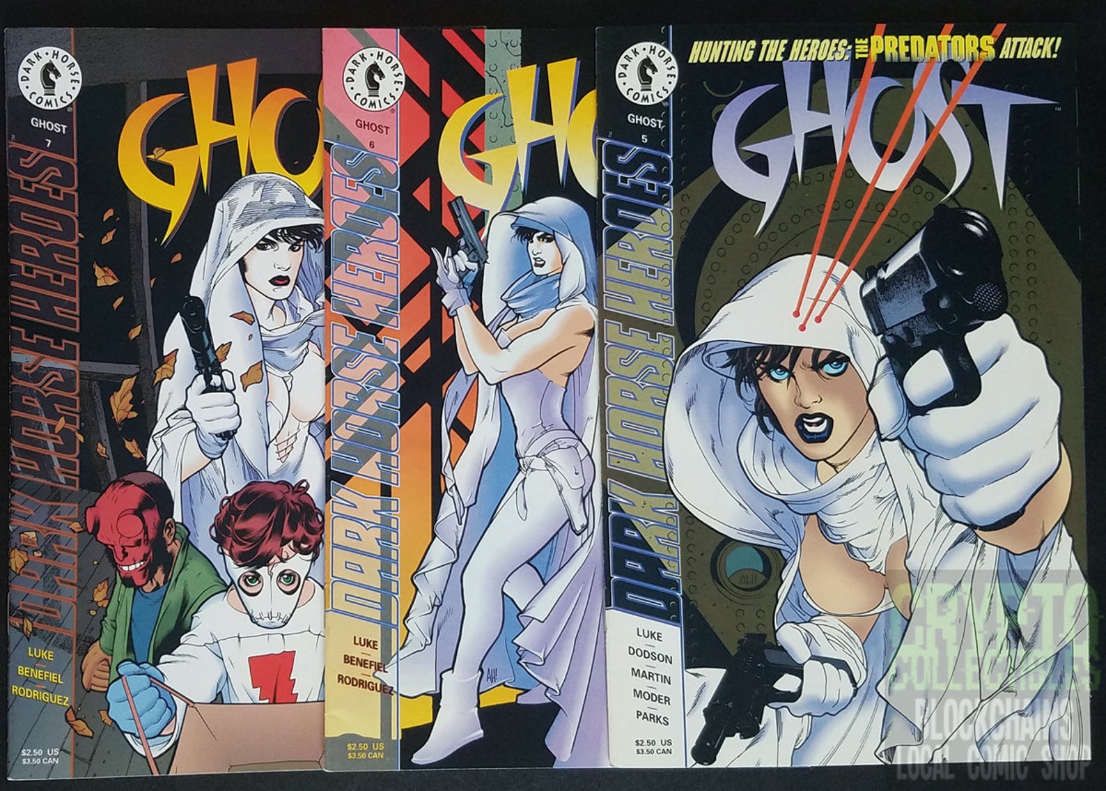 Ghost 1-10 1995-1996 Comic Books - Etsy Singapore