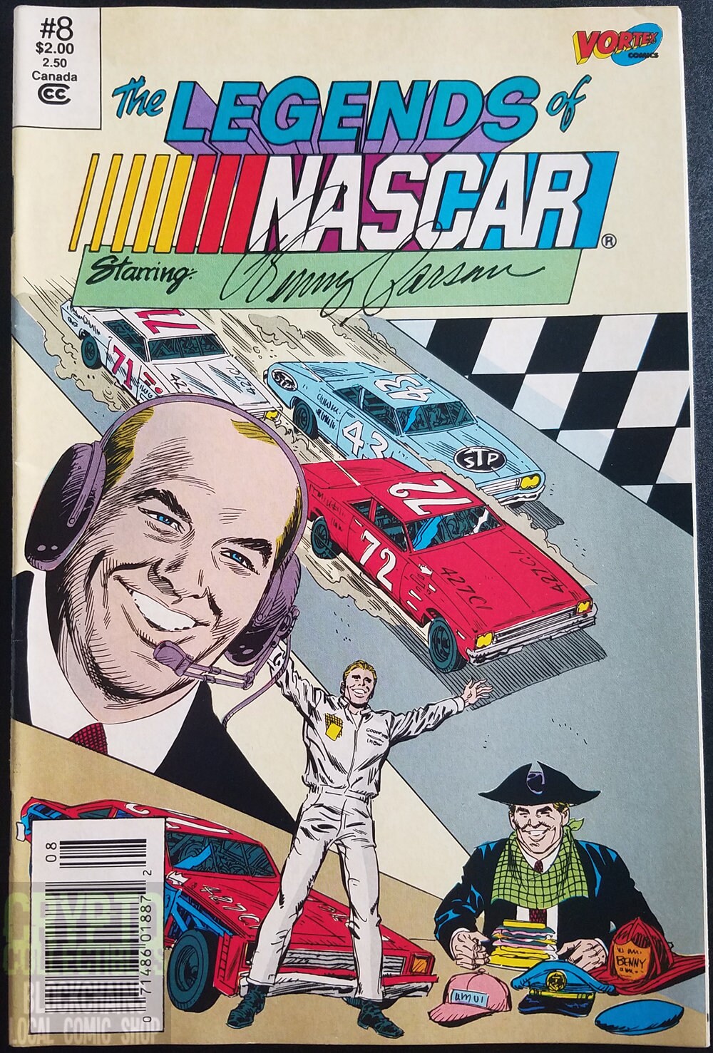 Legends of NASCAR 8 Starring Benny Parsons 1992 Comic Book - Etsy Australia