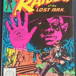 Raiders of the Lost Ark Comic Book - Etsy
