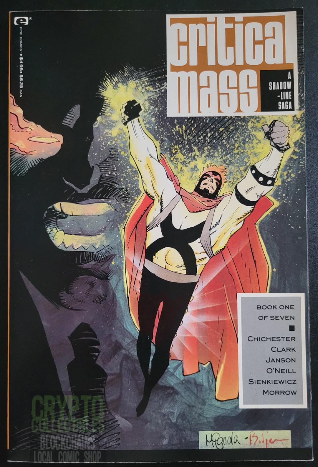 Critical Mass 1 1989 Comic Book - Etsy