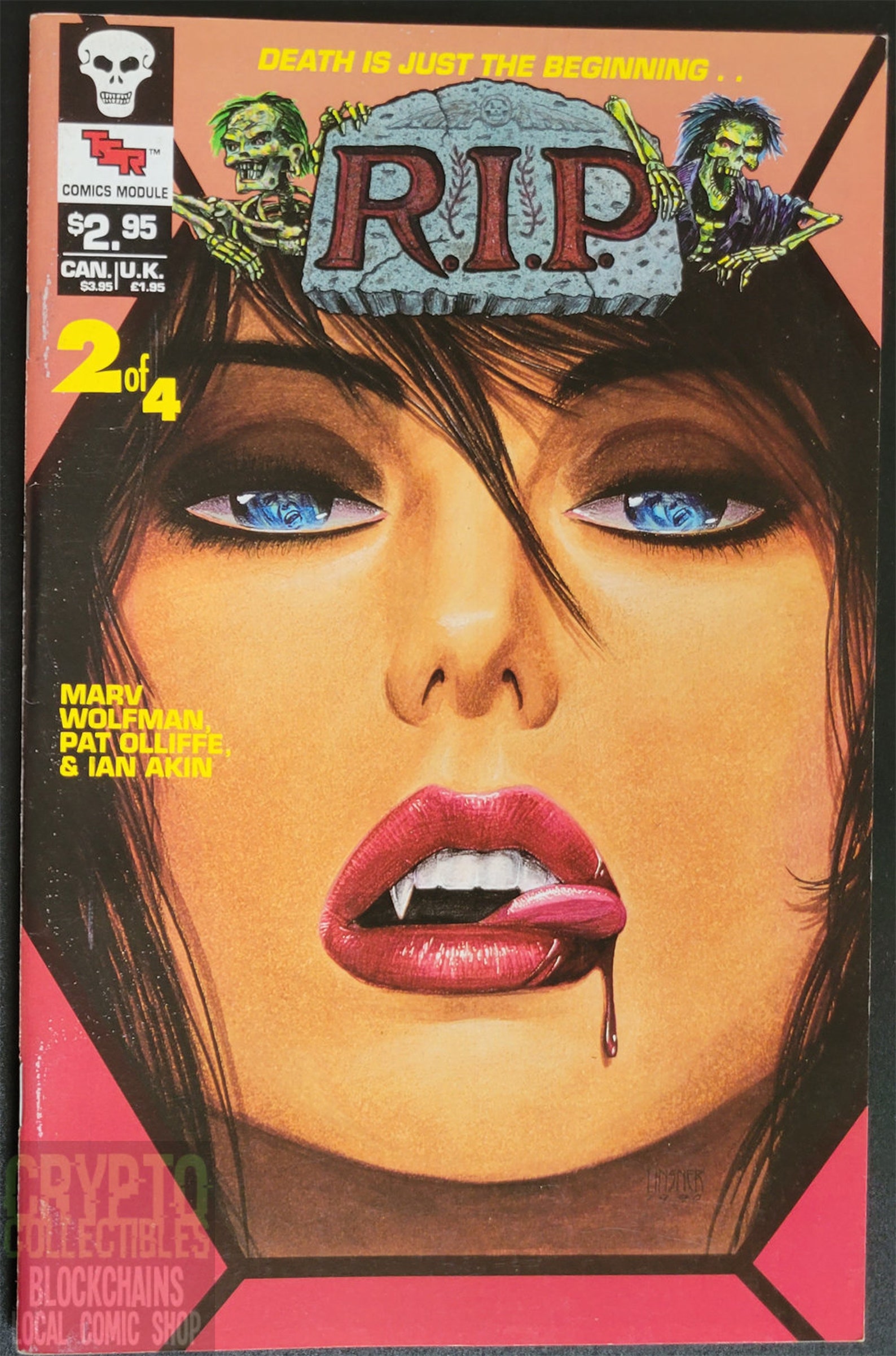 R.I.P. Comics Module 1 & 2 1990 Comic Books | Etsy