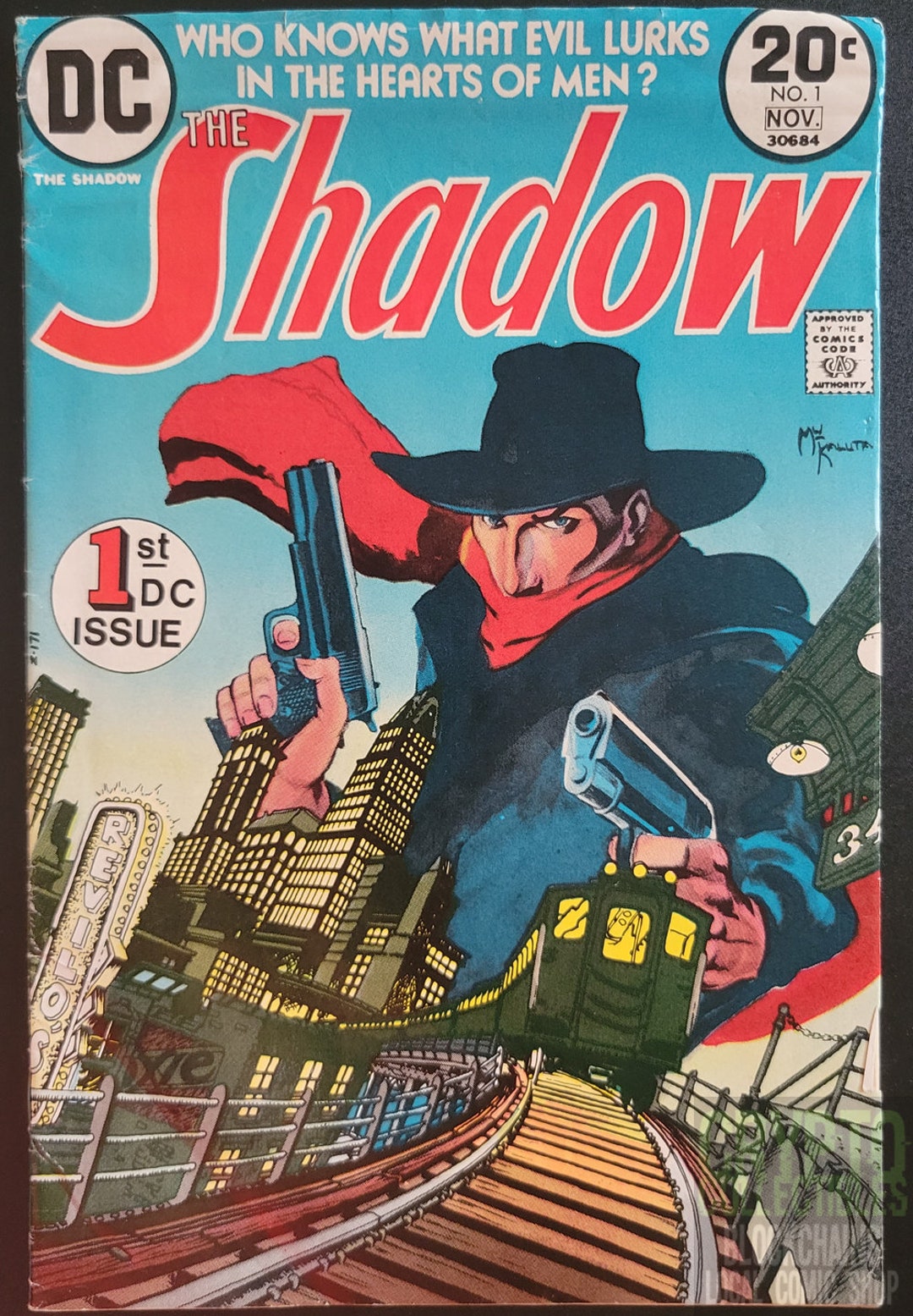 Shadow #1 (1973) Comic Book - Etsy