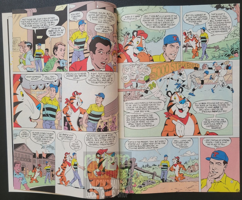 Nolan Ryan the Winning Pitch #1 (1992) Comic Book - Etsy