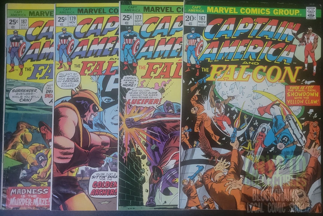 Captain America 32 Issue Lot (1968-1999) Comic Books - Etsy