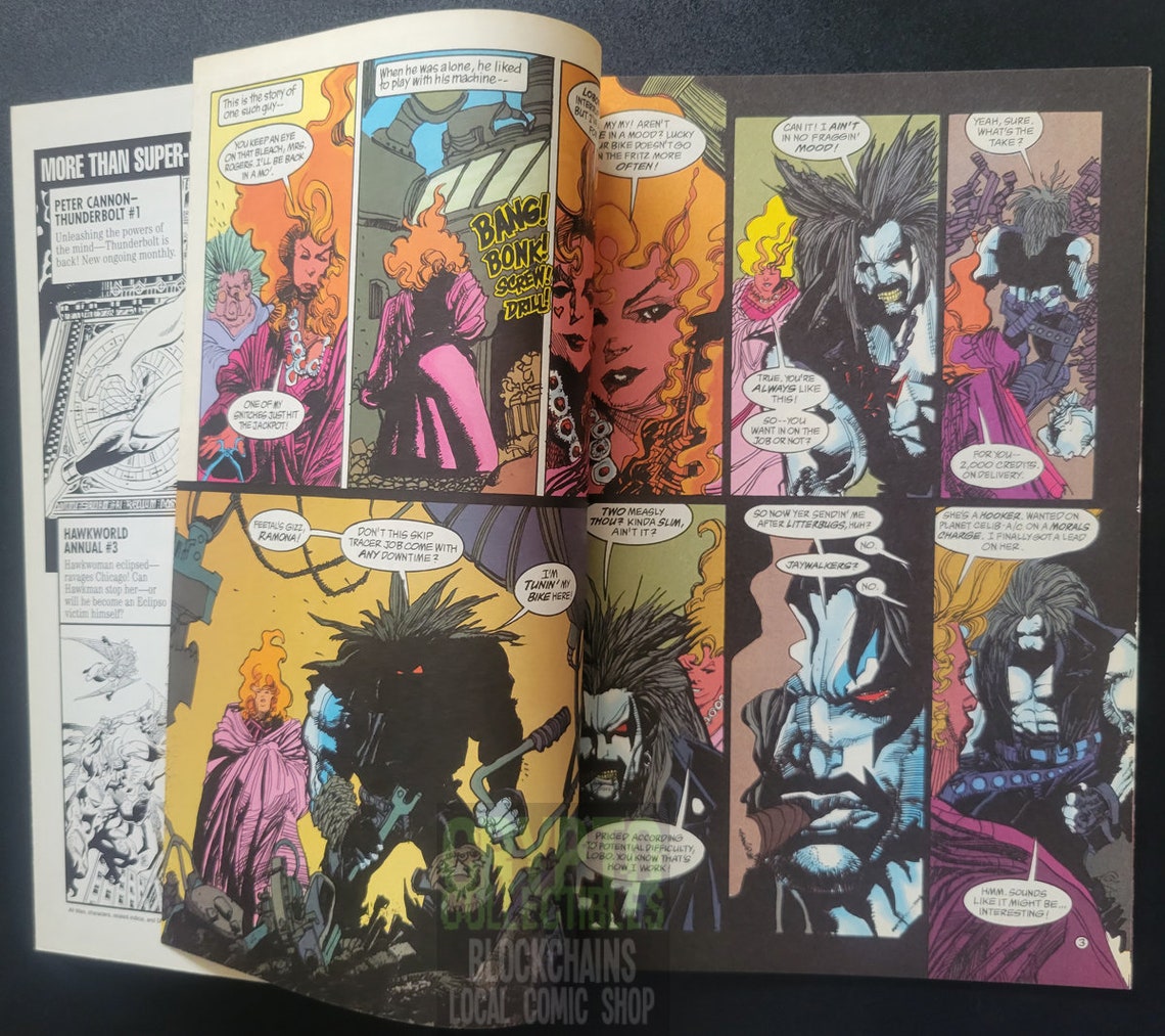 Lobo Blazing Chain of Love #1 (1992) Comic Book - Etsy