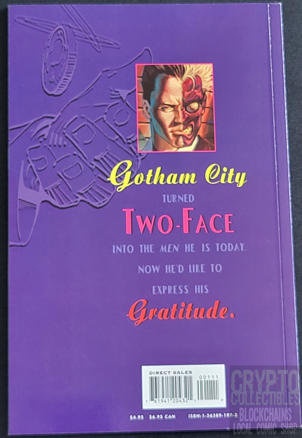 Two Face Batman Comic