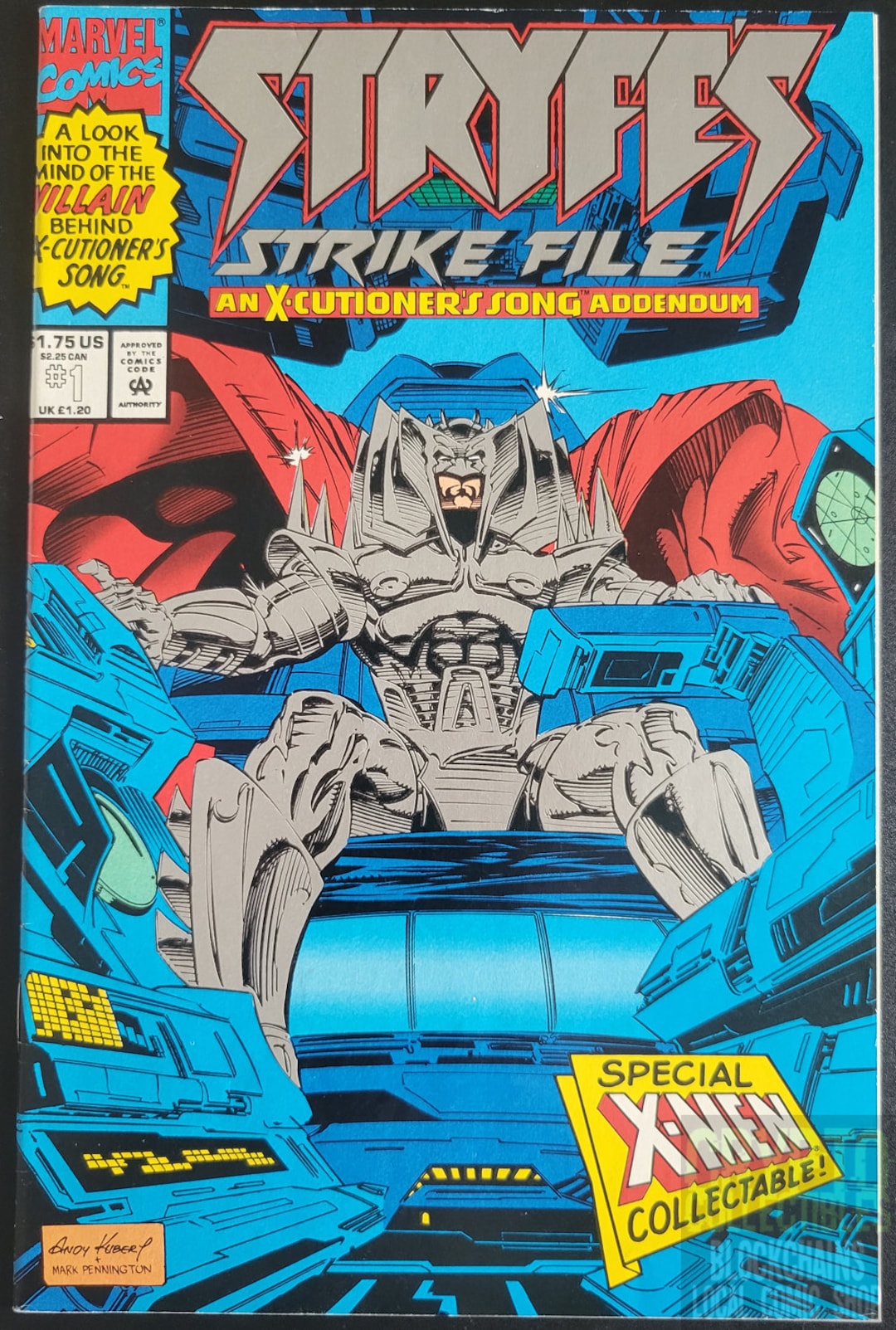 Stryfe's Strike File #1 (1993) Comic Book - Etsy