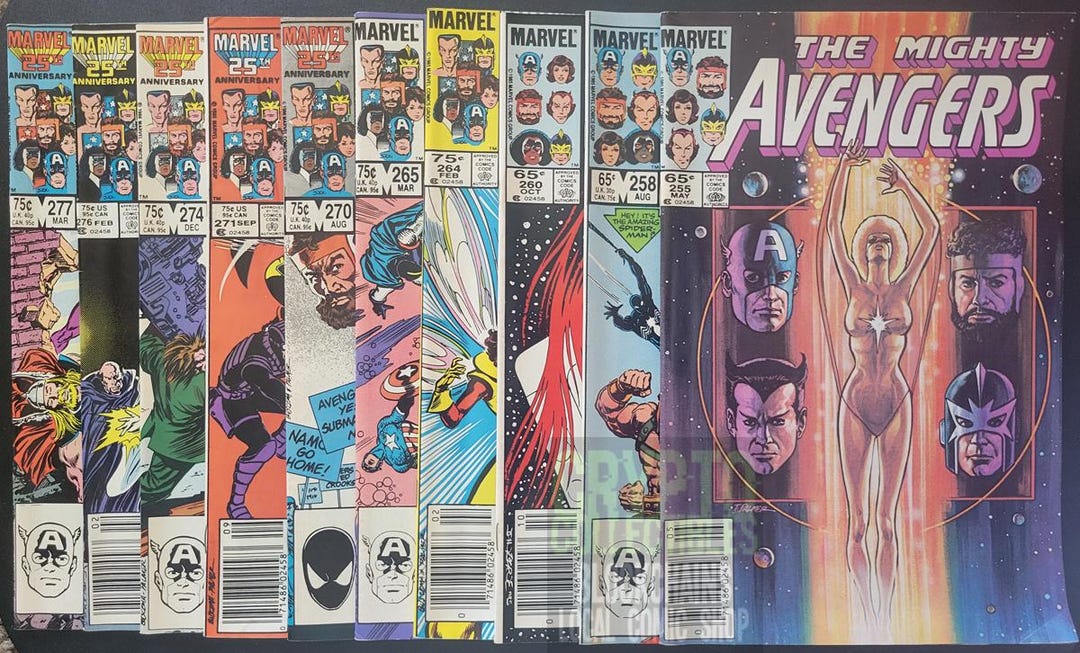 Avengers 54 Issue Lot (1974-1999) Comic Books - Etsy